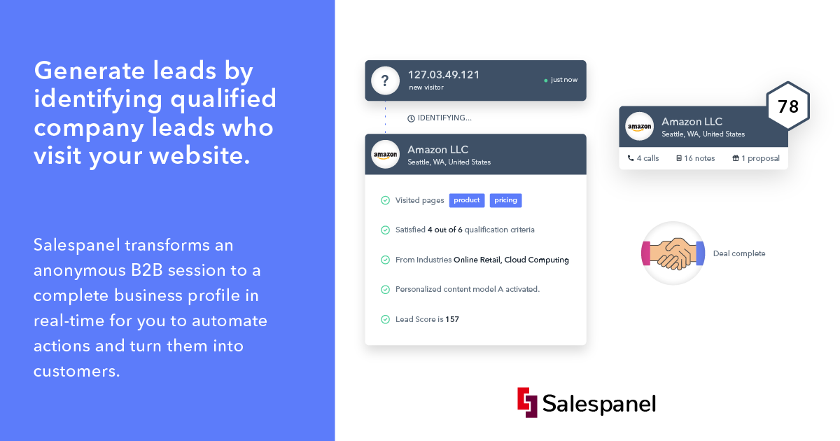 Lead Generation | Salespanel
